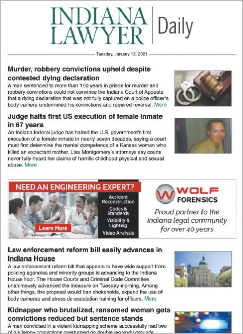 The Indiana Lawyer - IBJ Media